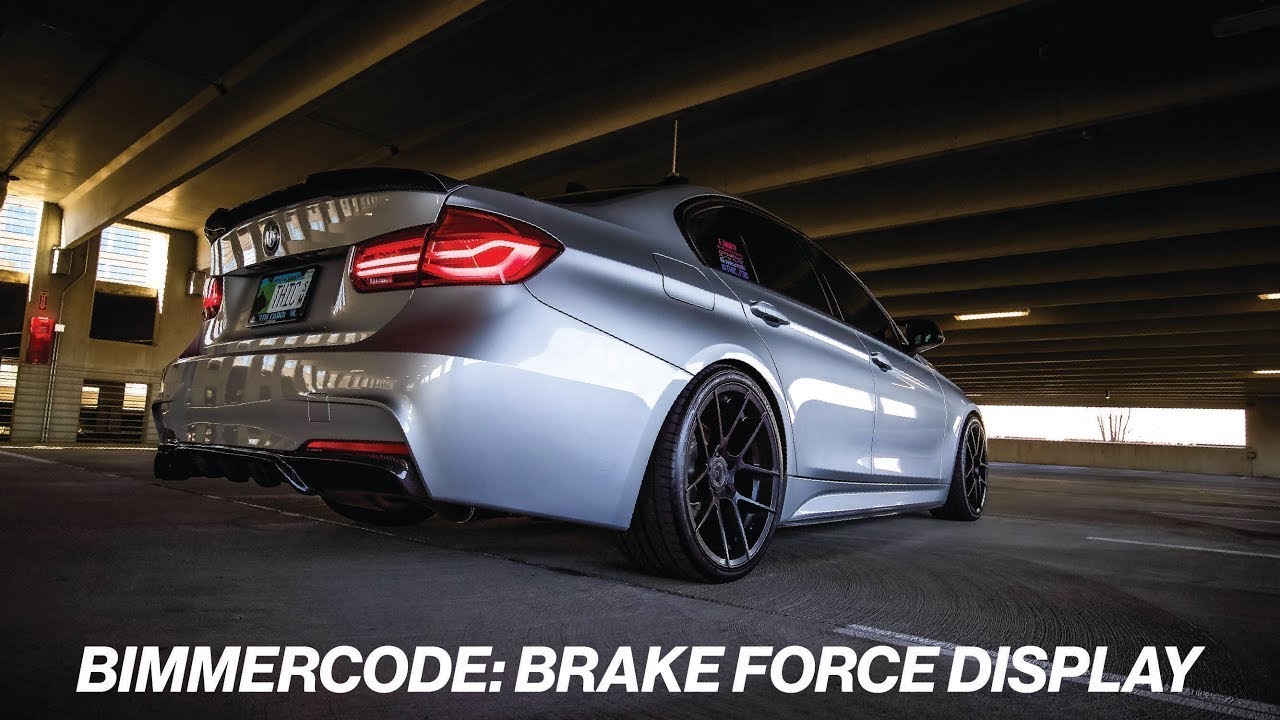 How to code BRAKE FORCE DISPLAY in Your BMW! (BIMMERCODE) - YouTube