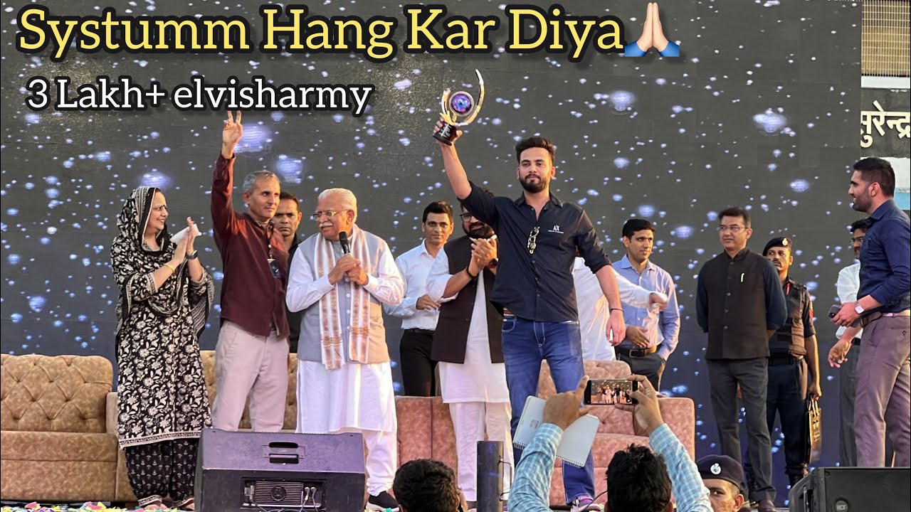 Systumm Hang With Chief Minister Of Haryana | Biggest Meetup Of India🙏🏻 ...