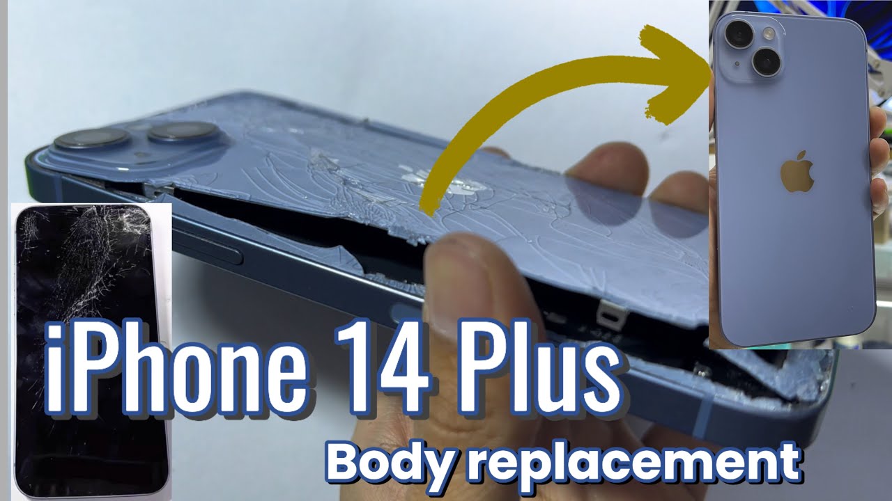IPhone 14 Plus body replacement 👌🏼, Apple iPhone 14 Plus Disassembly ...