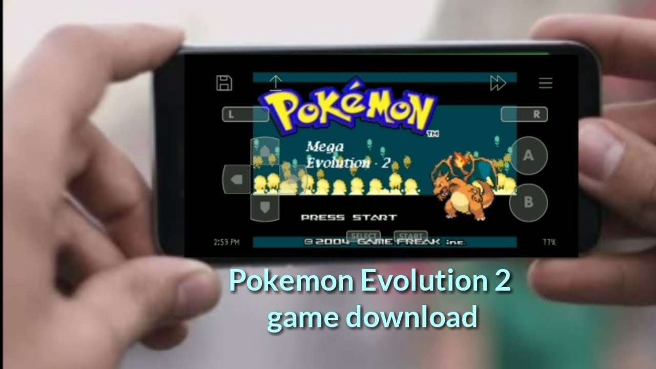 pokemon evolution 2 download kare rom download // download pokemon ...