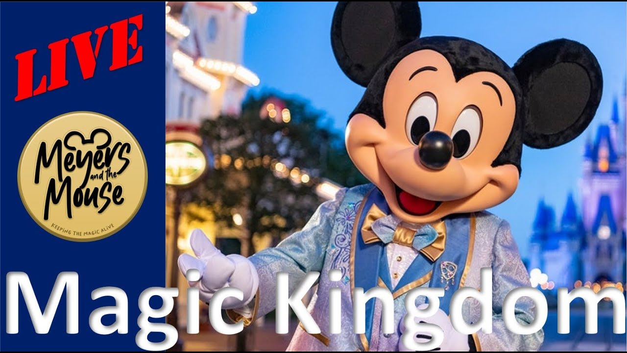 🔴LIVE - MAGIC KINGDOM - WALT DISNEY WORLD LIVE STREAM - YouTube