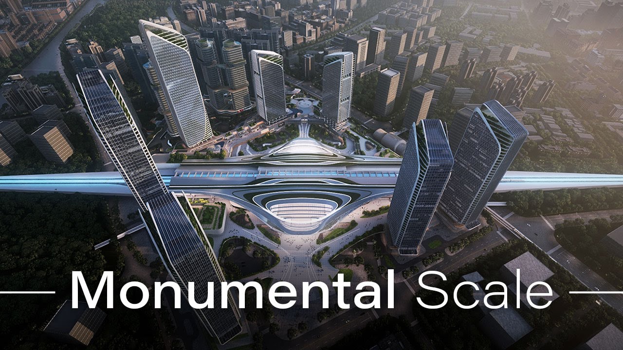 Largest Architectural Render Ever Made in Lumion: Visit the 'Aedas City ...