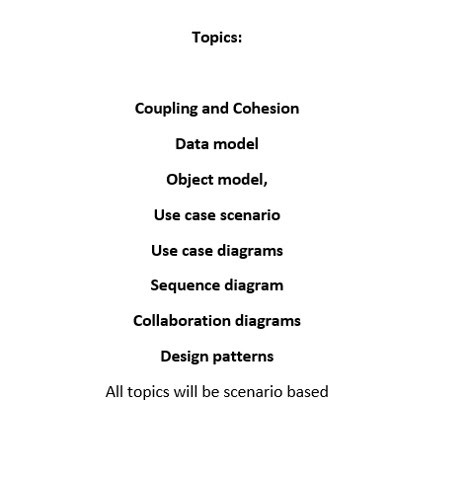 Object Oriented Analysis and Design Major Topics - YouTube