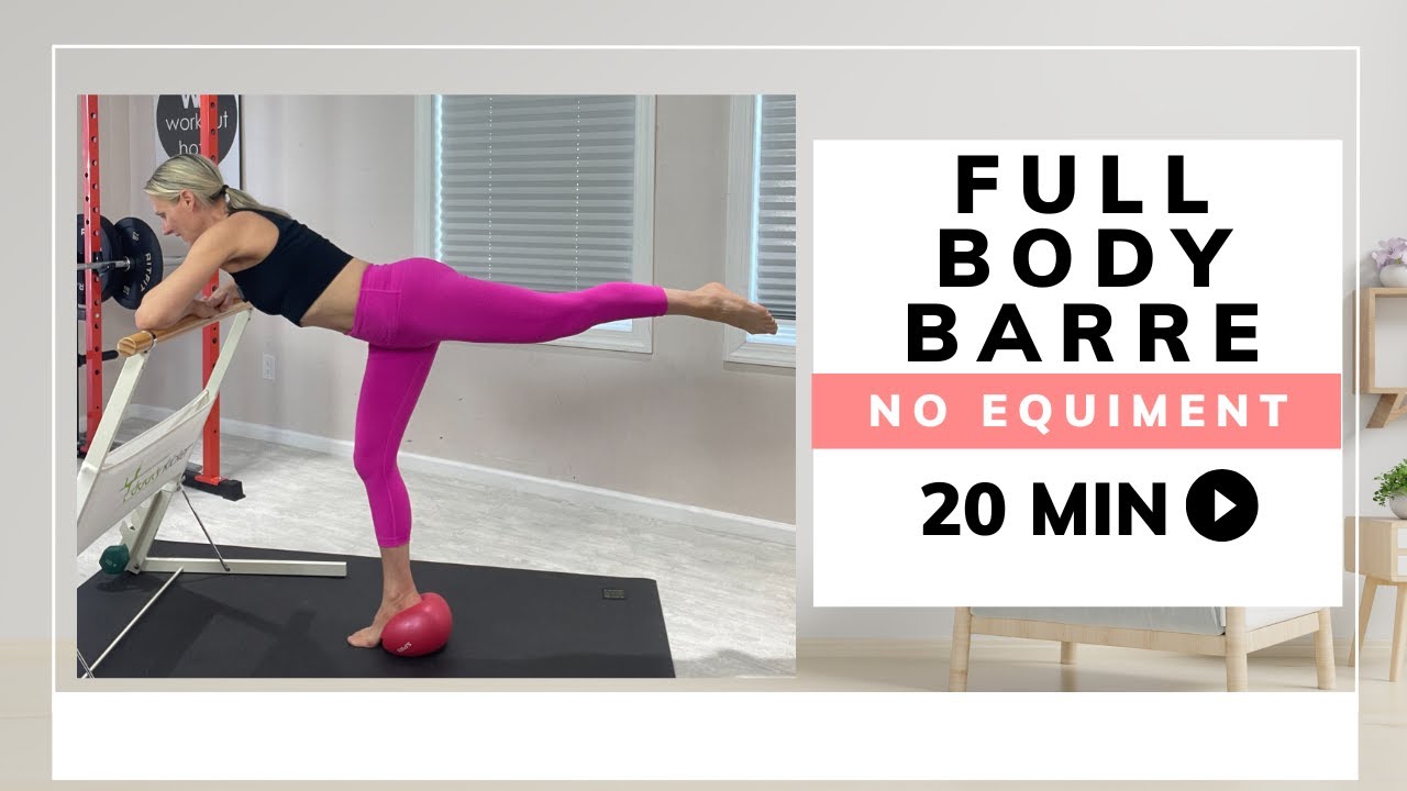 FULL BODY BARRE WORKOUT | 20 Minutes - YouTube