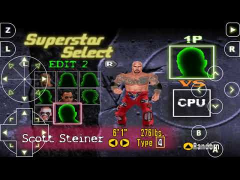 WWF No Mercy All CAWs N64 - YouTube