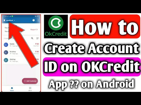 How to create account ID on Ok credit app || ok credit app account ID ...