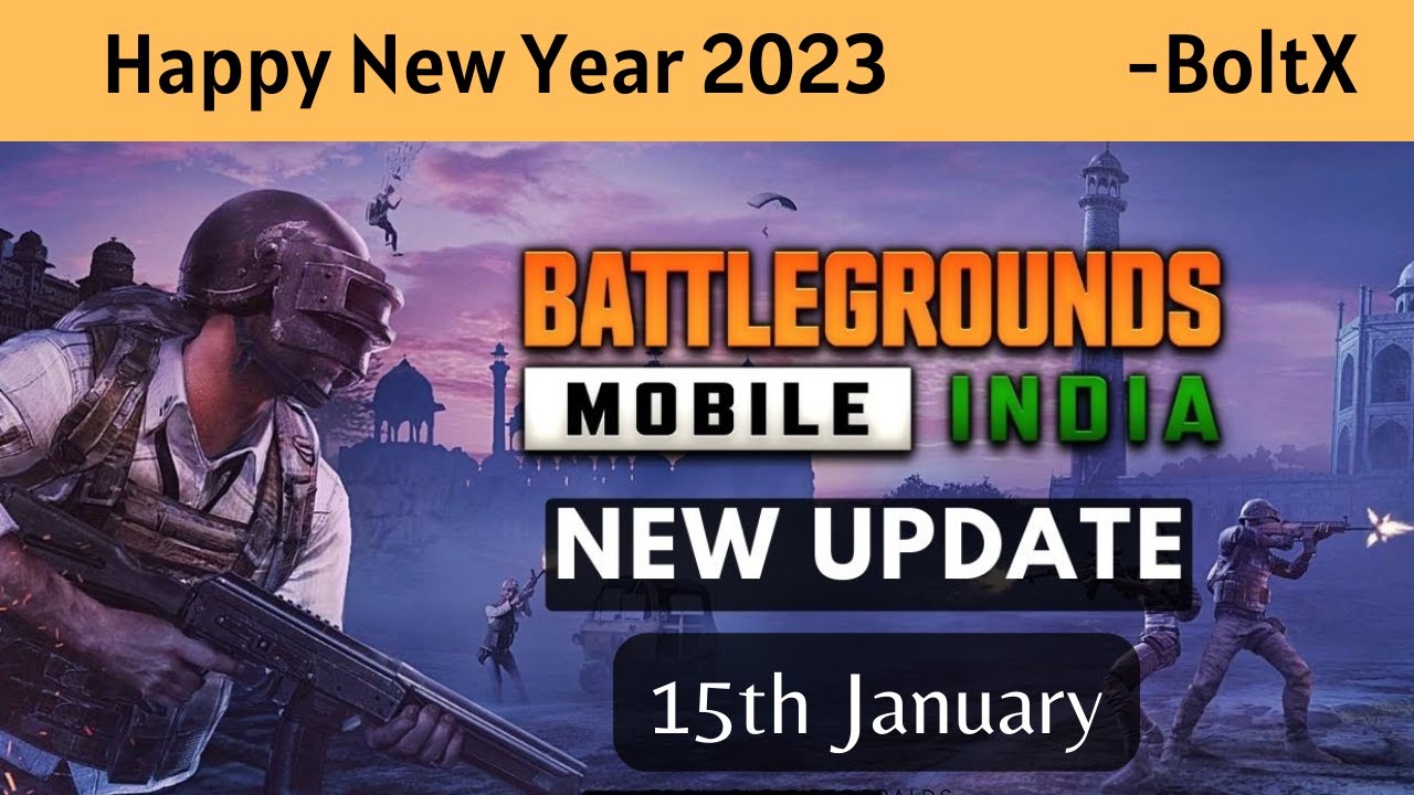 😊Happy New Year 2023, BGMI Coming on 15th January😎, BGMI News finalized ...