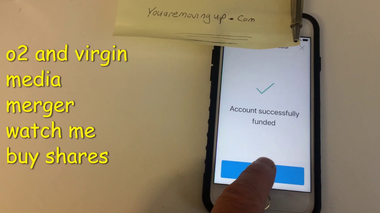 o2 and virgin media merger watch me buy shares - YouTube