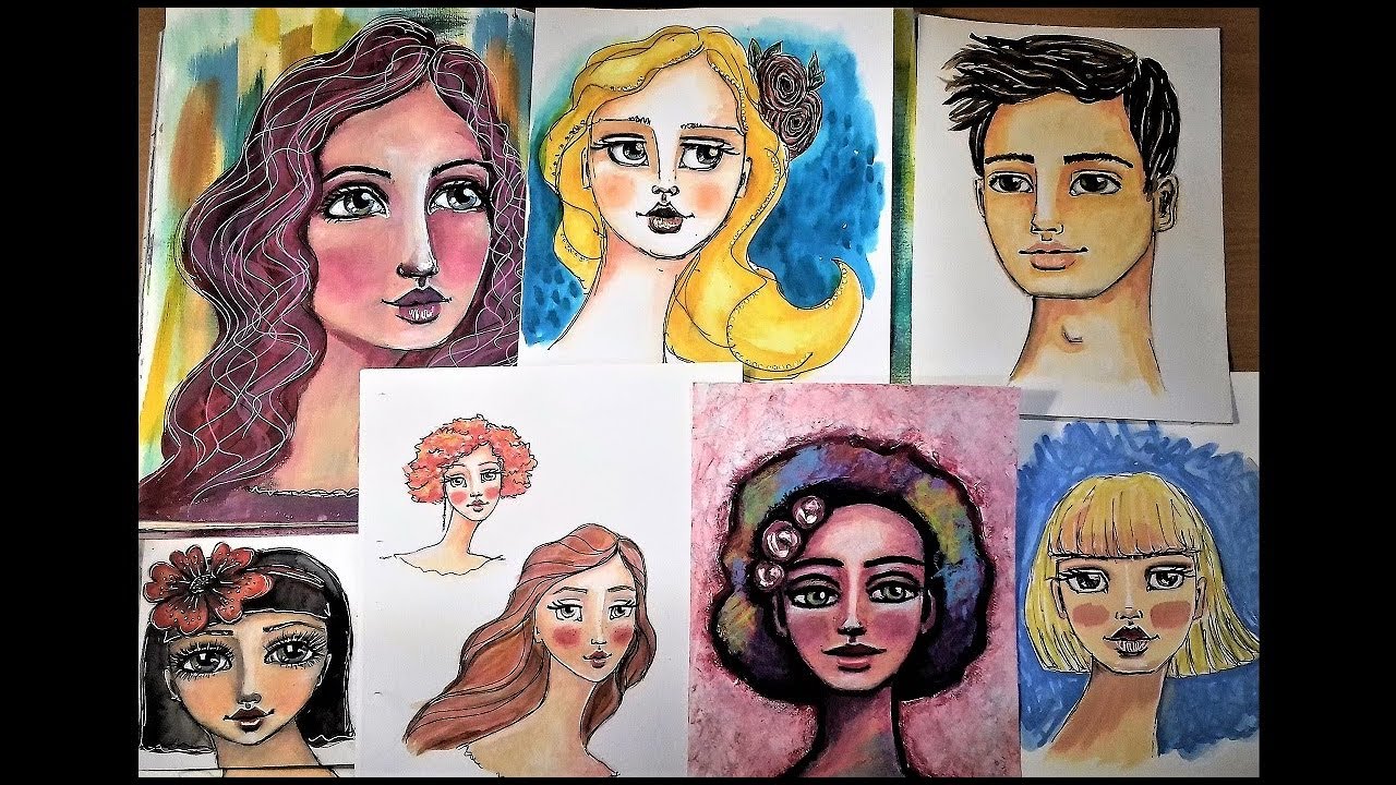 #4 Week of 29 Faces in February Challenge 2018 + FREE Printable - YouTube