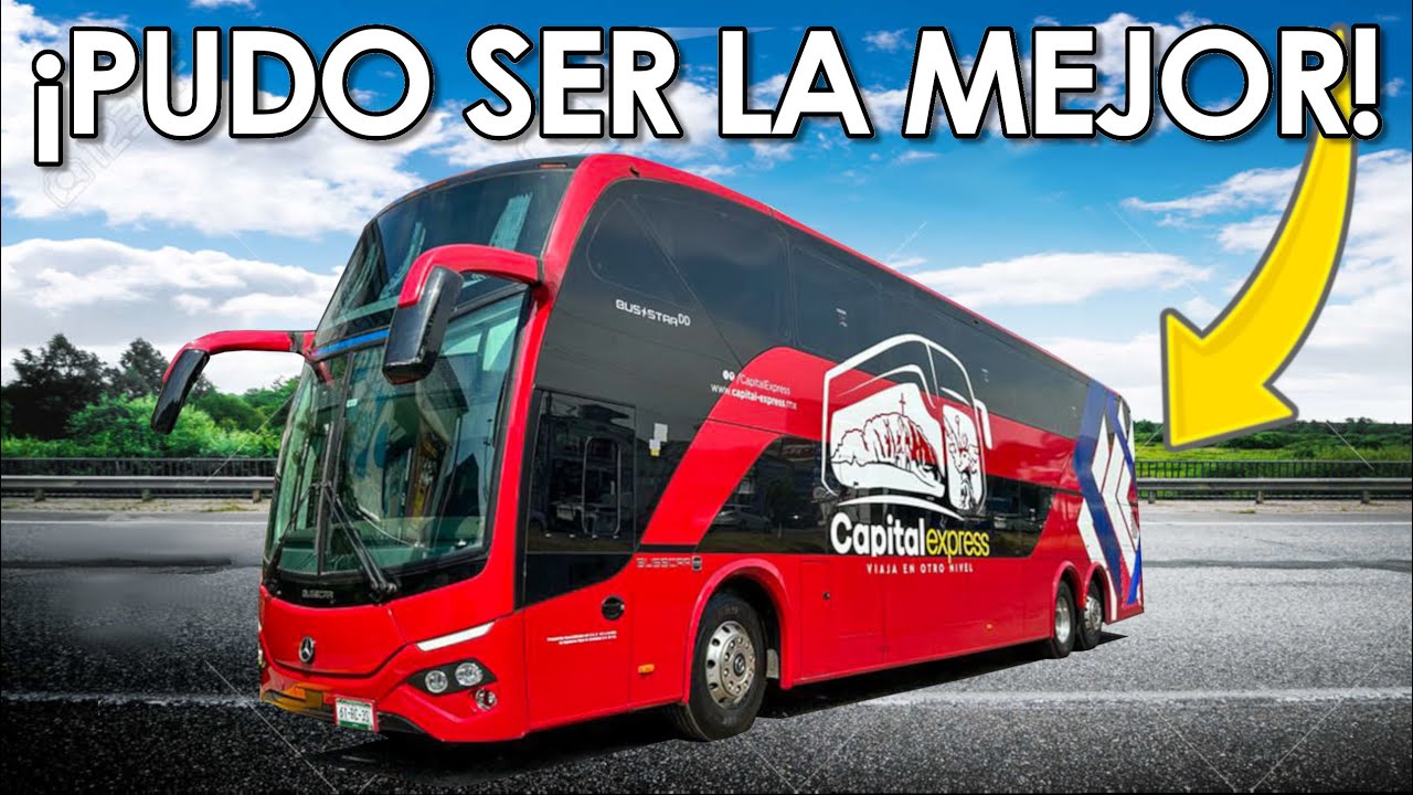 ¡La línea de autobuses que pudo ser LA MEJOR de México! | Capital ...