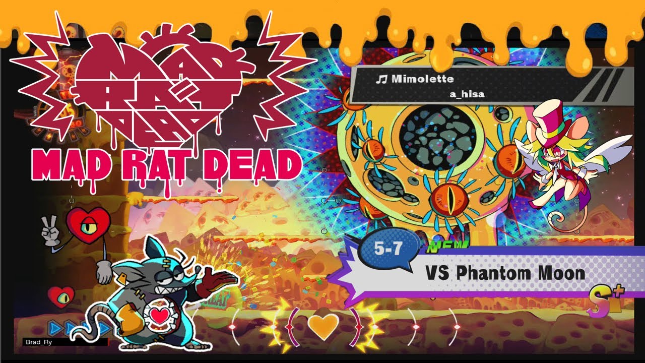 Mad Rat Dead - Stage 5-7: Vs Phantom Moon - YouTube
