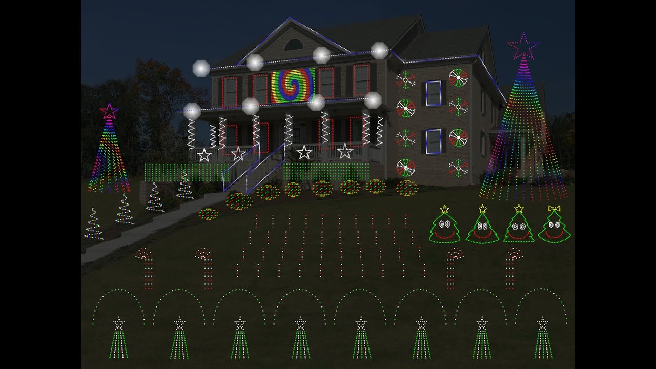 Light-O-Rama RGBPlus Sequences - Demo Reel - YouTube