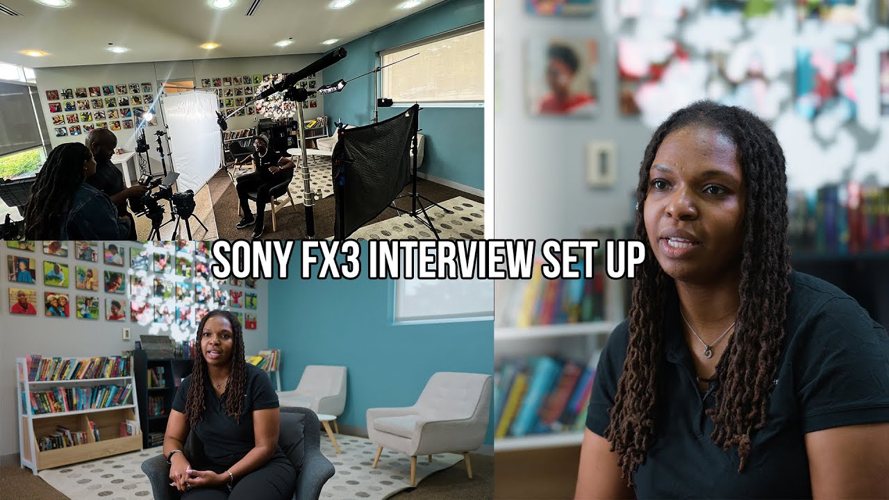 Corporate Interview Set Up With The Sony FX3 & FX30 | 3 Camera Set Up ...