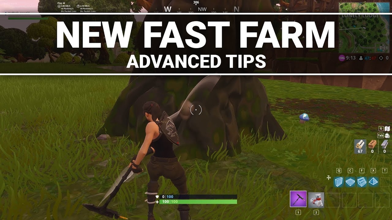 Fortnite: How to Fast Farm (Advanced Tips) - YouTube