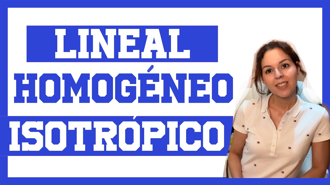 lineal homogéneo isotropico en medios magnéticos - YouTube