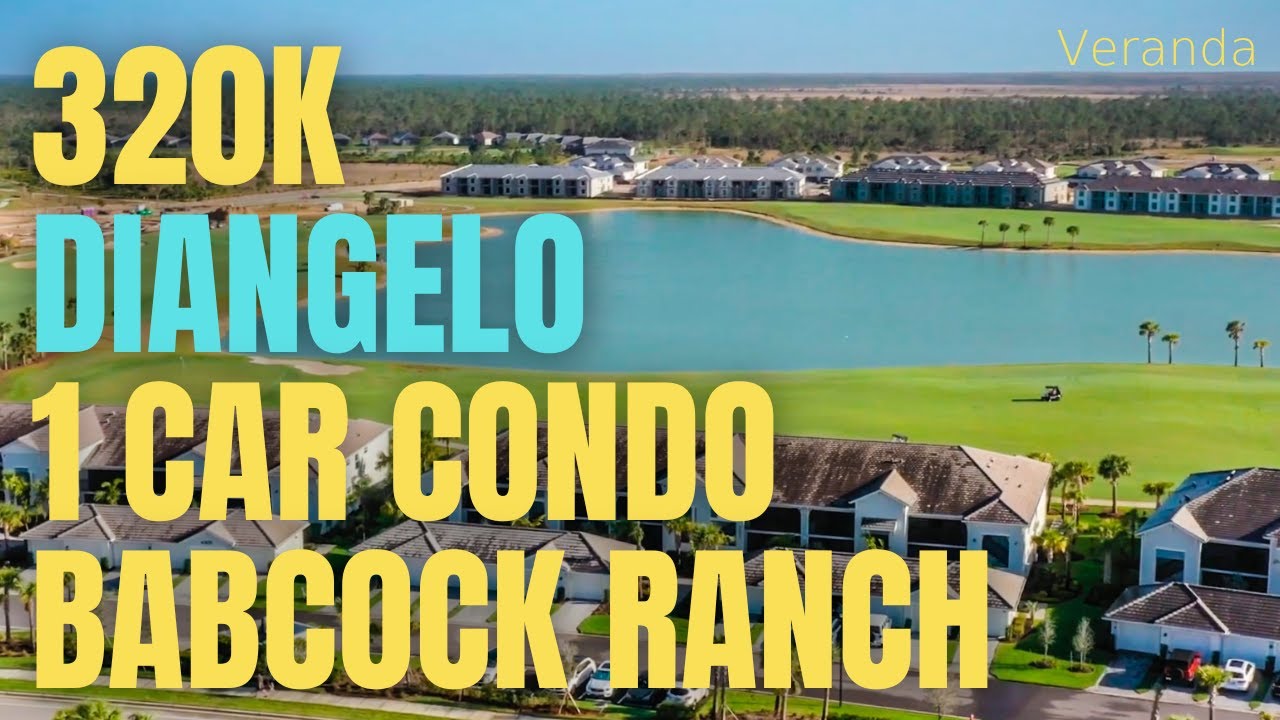Babcock Ranch - Lennar Diangelo Condo Model Walkthrough - YouTube
