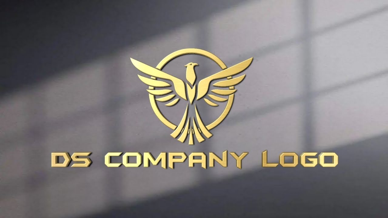 DS Company Name Logo Design || How To Make Style Logo Design Pixellab ...