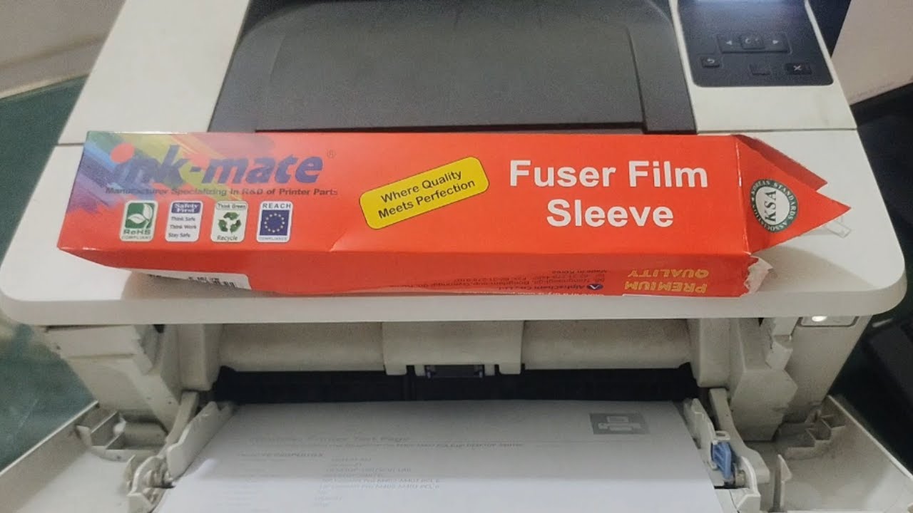 HP LaserJet Printer Fuser Film Sleeve Replacement | How to replace ...