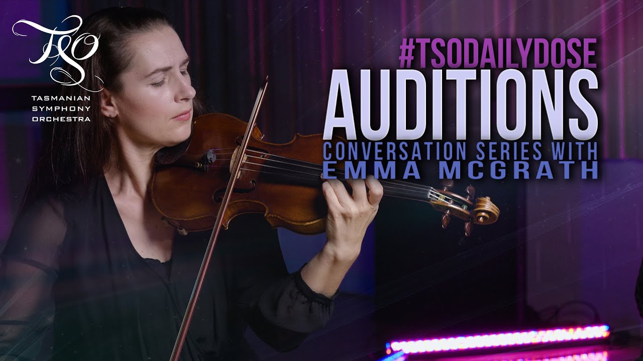 #TSODailyDose Orchestral Auditions, In Conversation with Emma McGrath ...