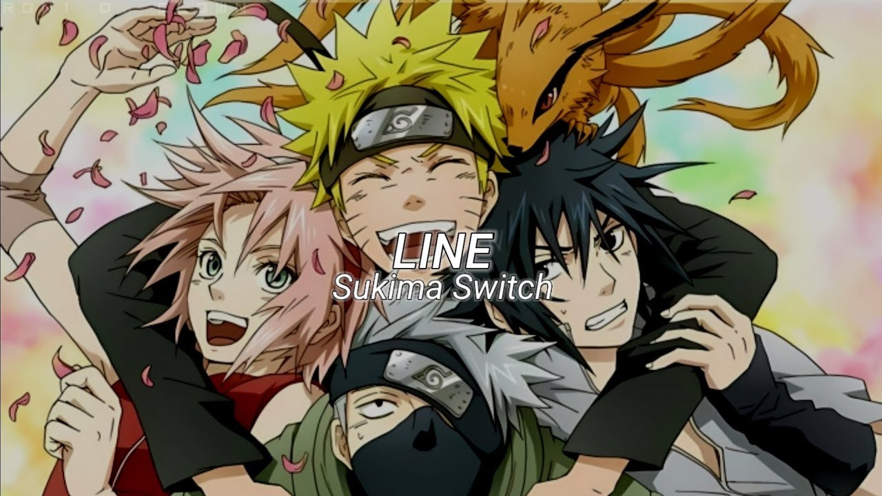 Naruto Shippuden Opening 18 - LINE Lyrics - YouTube