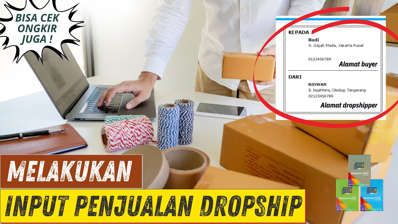 MELAKUKAN PENJUALAN DROPSHIP PADA APLIKASI TOKO IPOS 5 - TUTORIAL PROGRAM IPOS 5 - YouTube