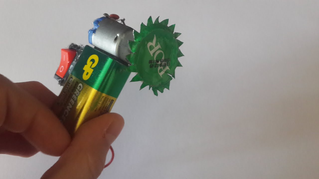 Kendin Yap-DC Motordan Mini Testere Yapımı/How To Make A Mini Dremel ...