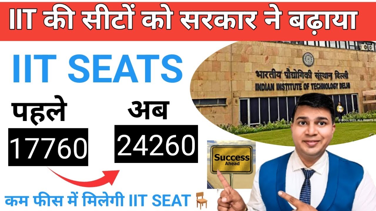 IIT Seats are increased in Budget 2025|IIT Seats को बढ़ा दिया गया है ...