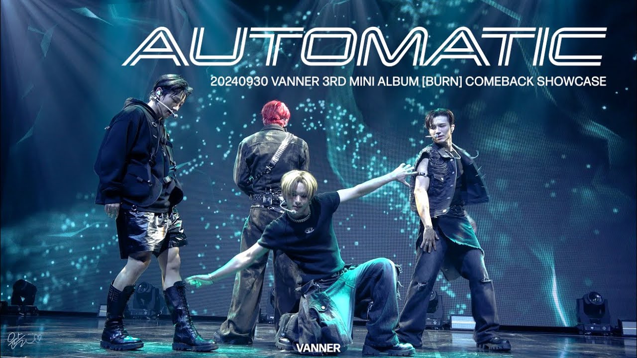 [4K] 20240930 배너(VANNER) - Automatic lFULL CAMl VANNER 3RD MINI ALBUM ...