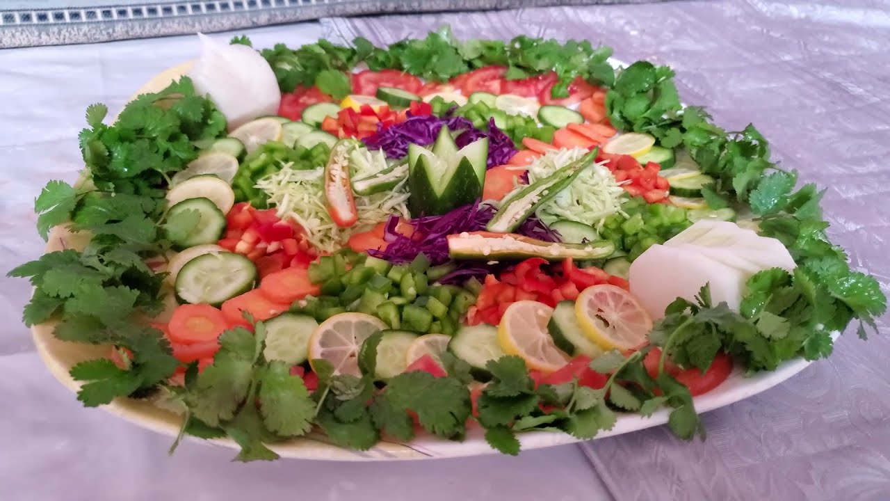 Easy Afghani Salad Recipe by Afghan young girl - YouTube