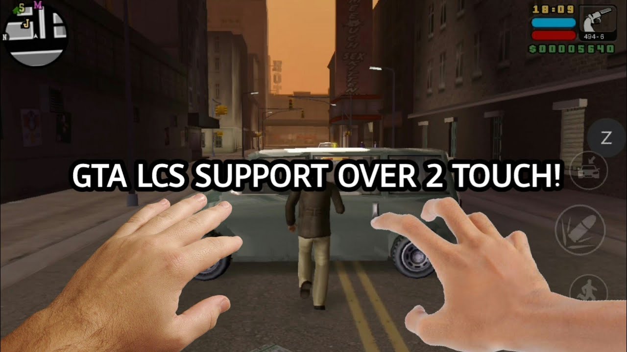 Supports more than 2 finger touch - GTA LCS Android - YouTube