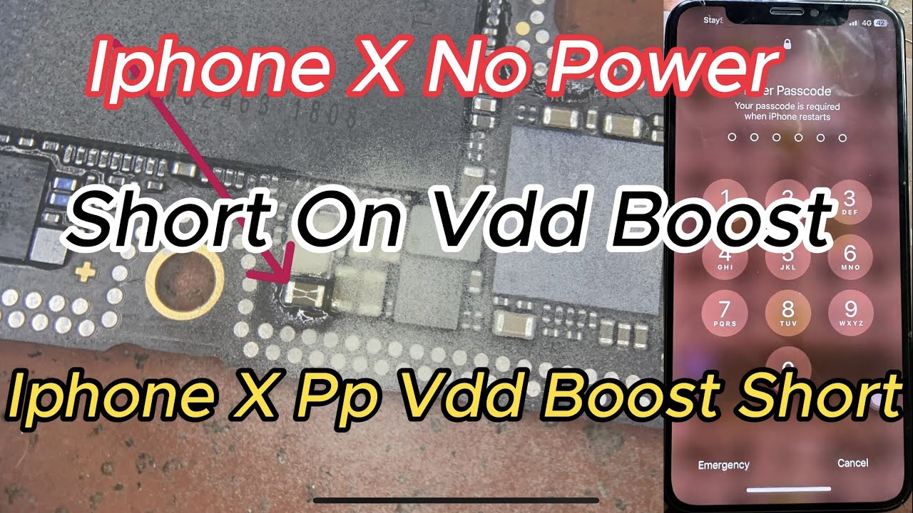 iPhone X no power Short on VDD Boost / iphone X Pp Vdd Boost Short ...