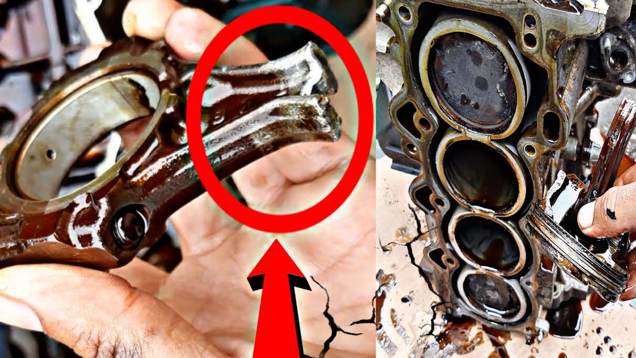 PORQUÉ se ROMPIÓ el MOTOR 😱 !!(ENGINE) - YouTube