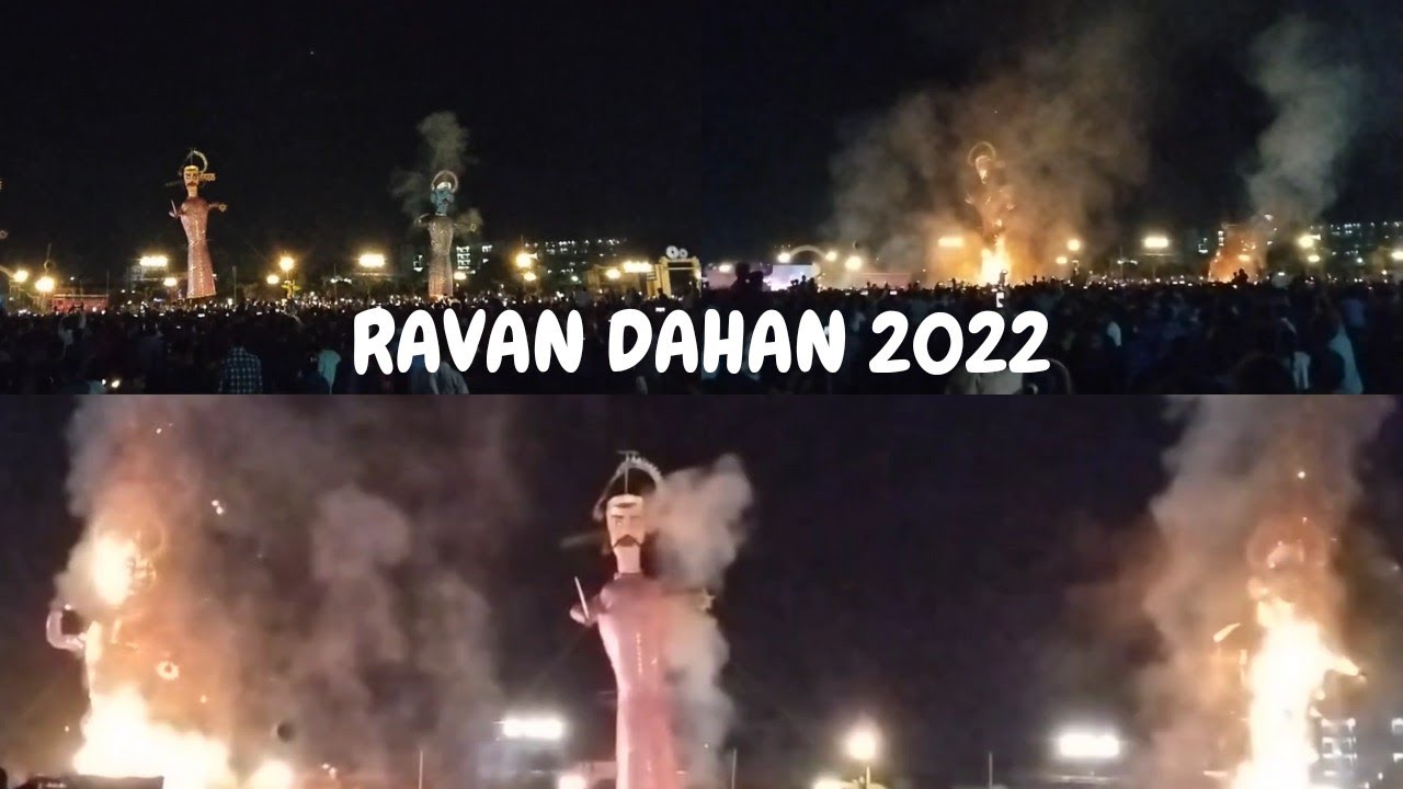Aligarh Ravan Dahan 2022 😱😱 | UP Ka Sabse bada Ravan - YouTube