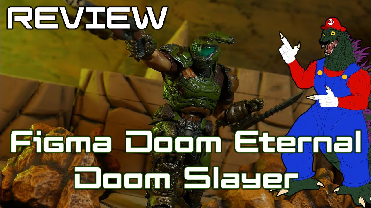 Figma (Doom Eternal) Doom Slayer Review - YouTube