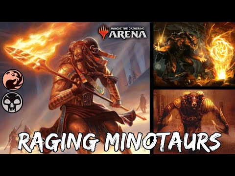 Raging Minotaurs - Rakdos Minotaur Aggro in MTG Arena Historic Ranked ...