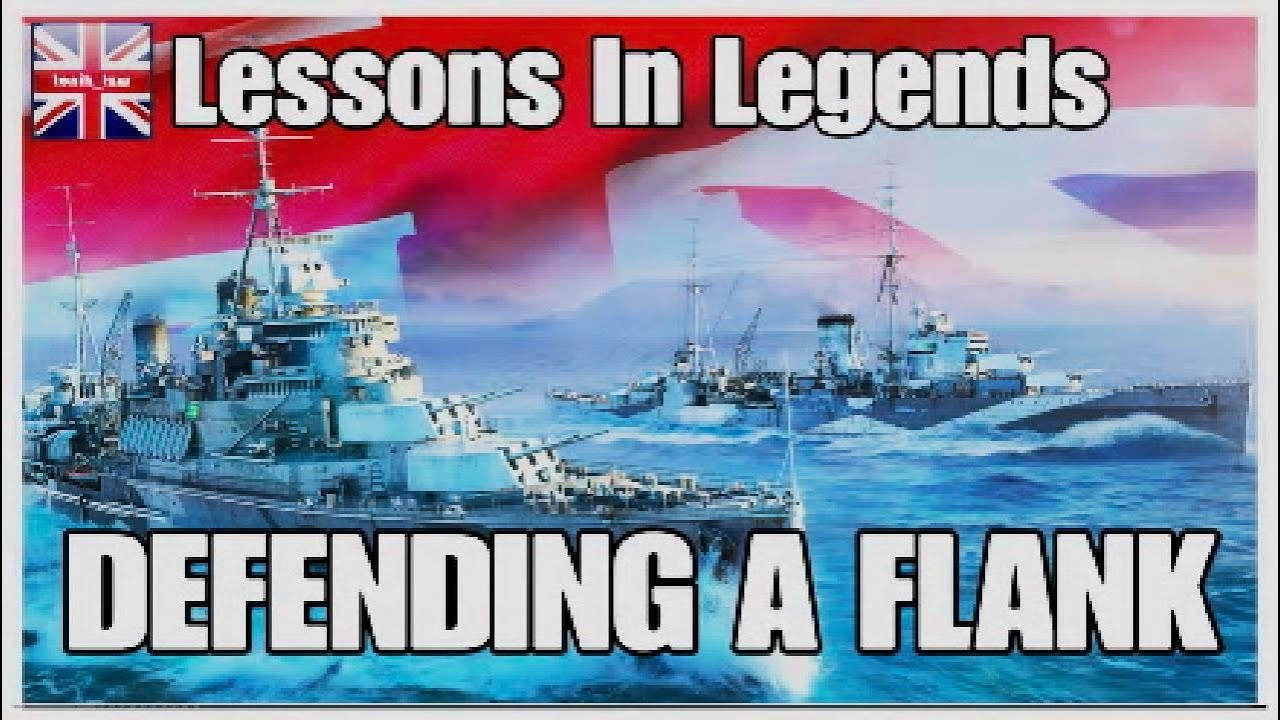 WoWsLegends | Defending A Flank - Lessons In Legends - YouTube