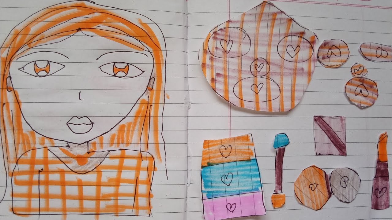 😍 Paper Doll Skin Care 😱| With Tutorial | How to make Paper Doll | # ...