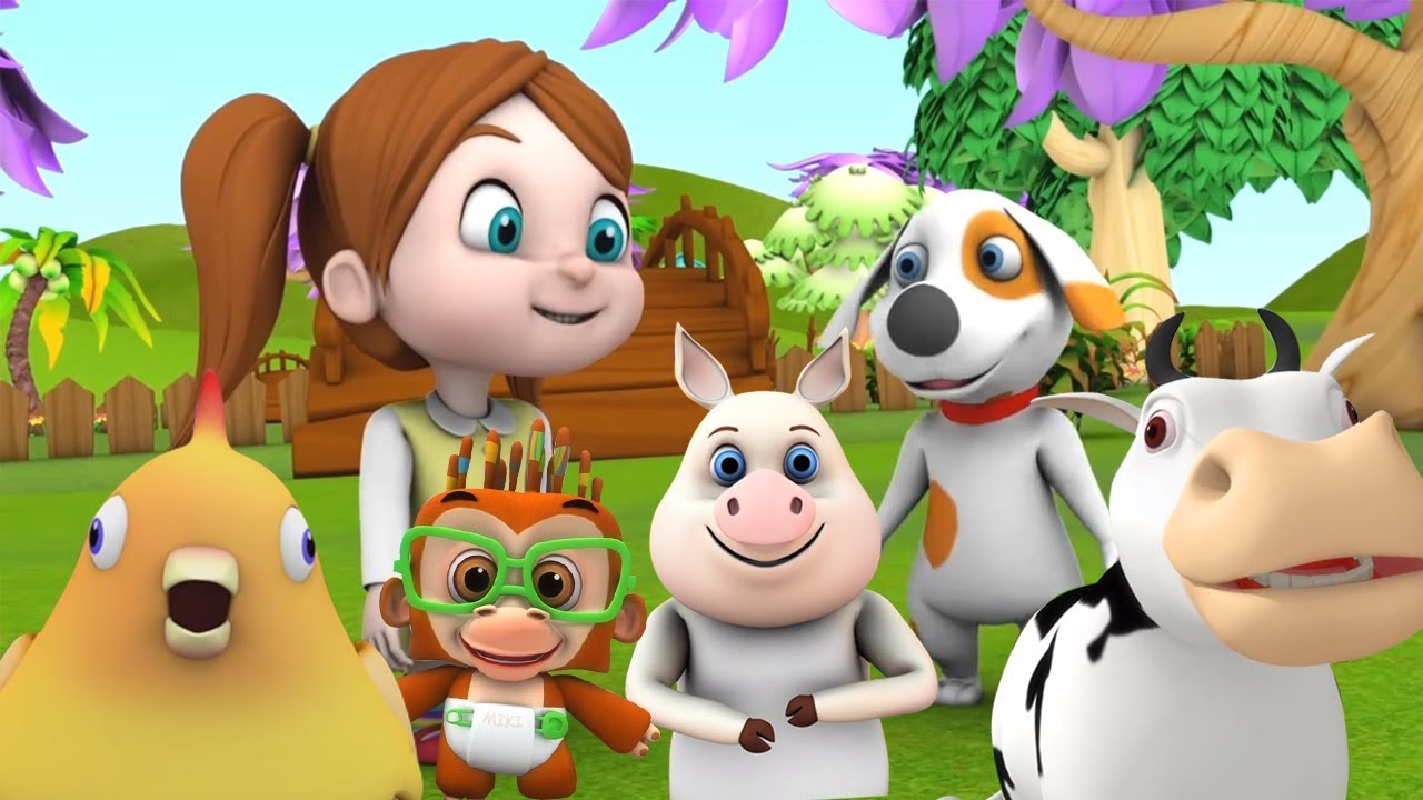 animales sonido canción | rimas para niños | aprender animales sonidos ...