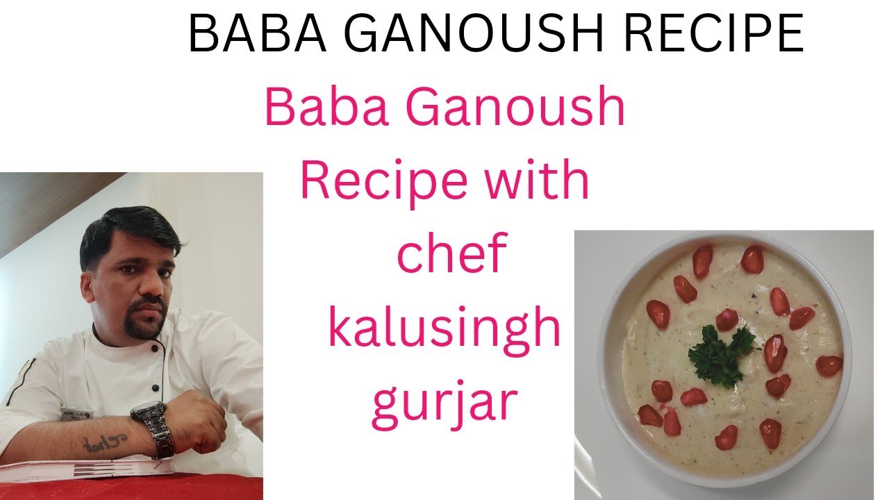 How To Make BABA Ganoush Recipe|Baba Ganoush | the best baba Ganoush ...