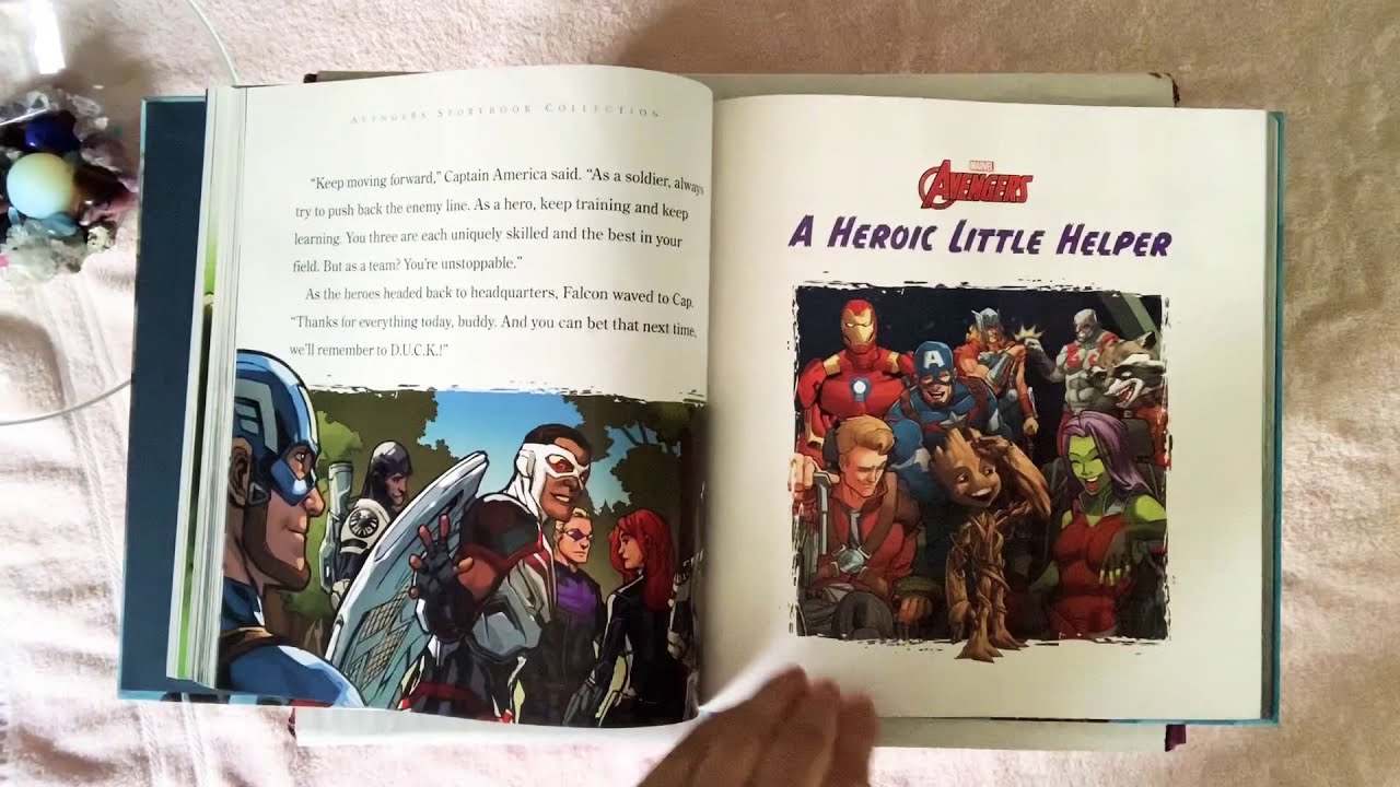 Marvel Avengers Storybook Collection: A Heroic Little Helper - YouTube