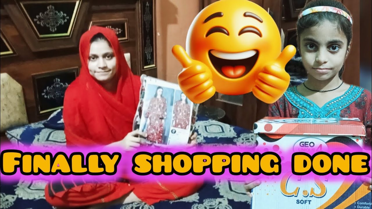 Chaand Raat vlog 🤍 finally shopping done 👍🏻 { Misbah family vlogs1} - YouTube