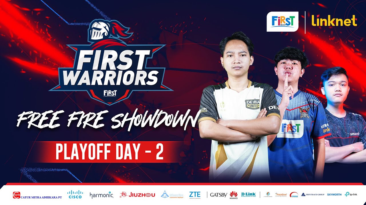 PLAYOFF FIRST WARRIORS FREE FIRE SHOWDOWN 2022 - DAY 2 - YouTube