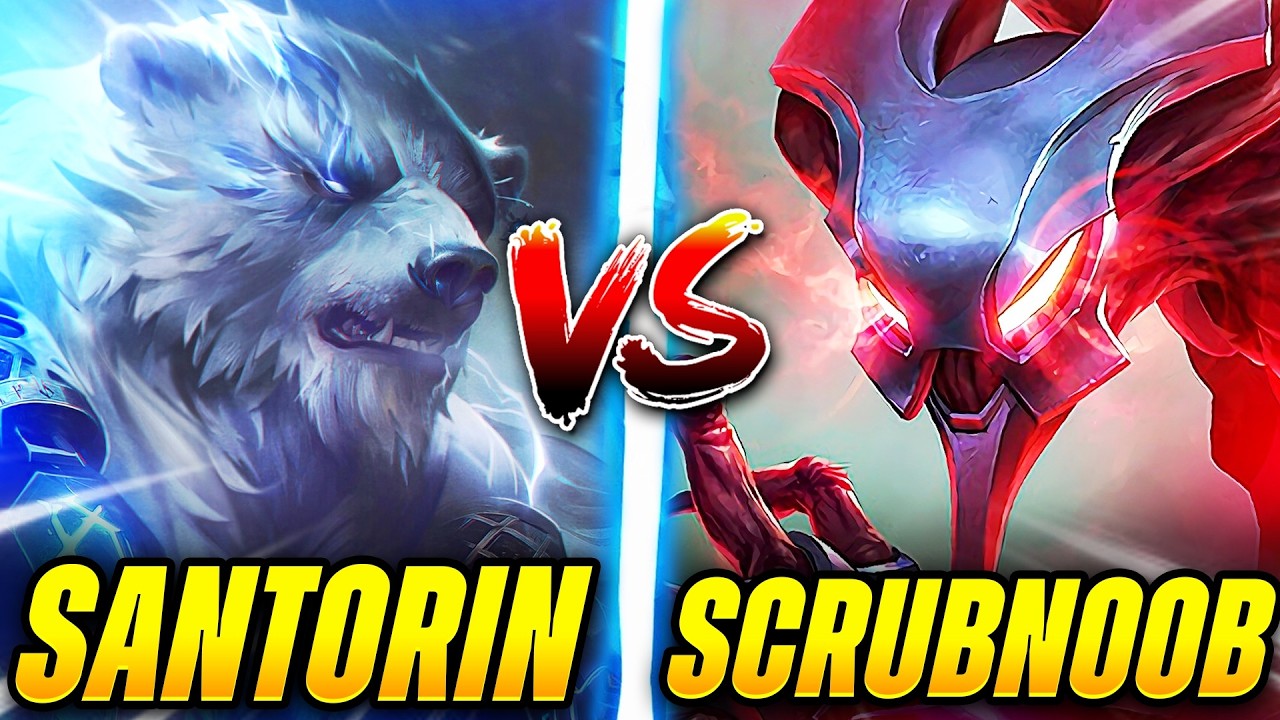 I got matched against Scrubnoob, so I had to lock in... (WHO WINS ...