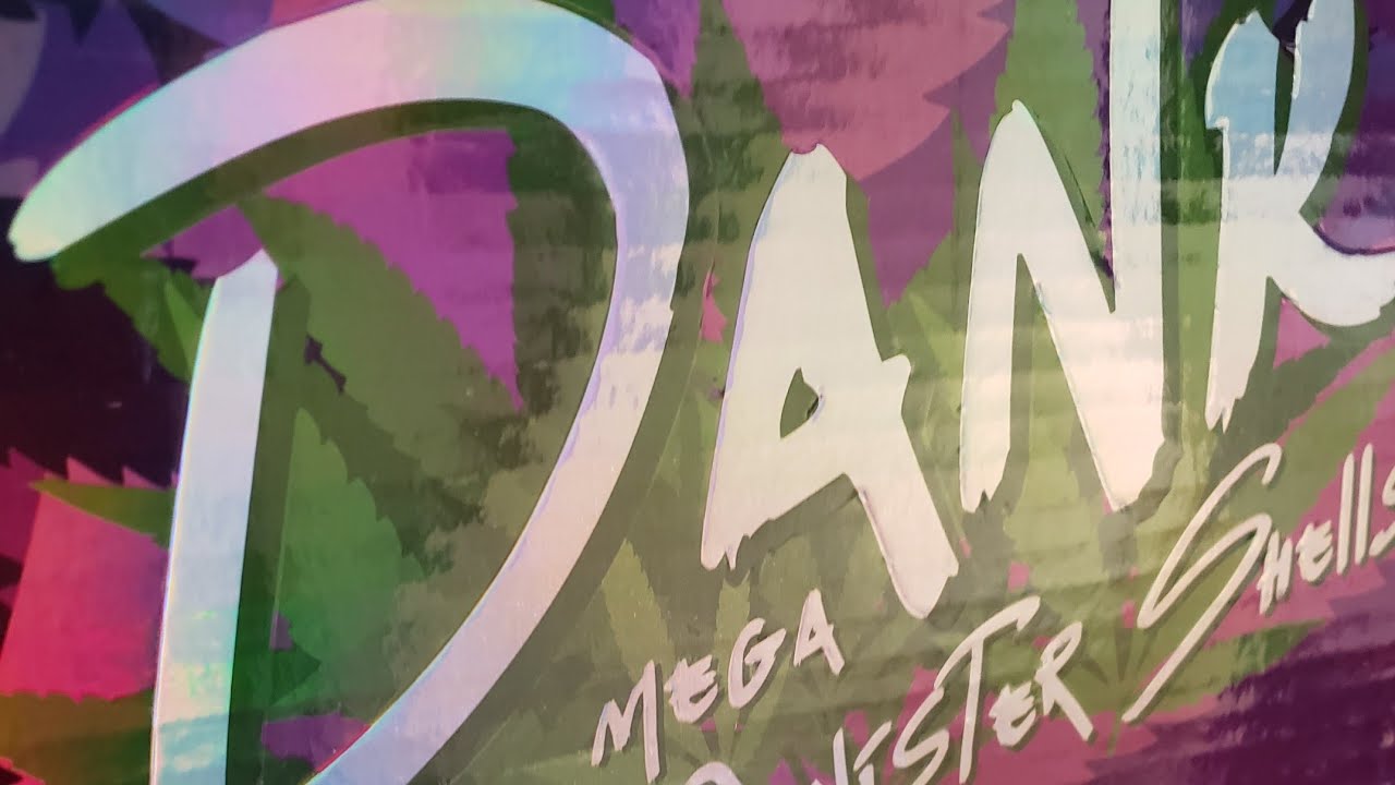 Happy 420! DANK MEGA 5" 60g canister shells Hardcore pyro fireworks ...