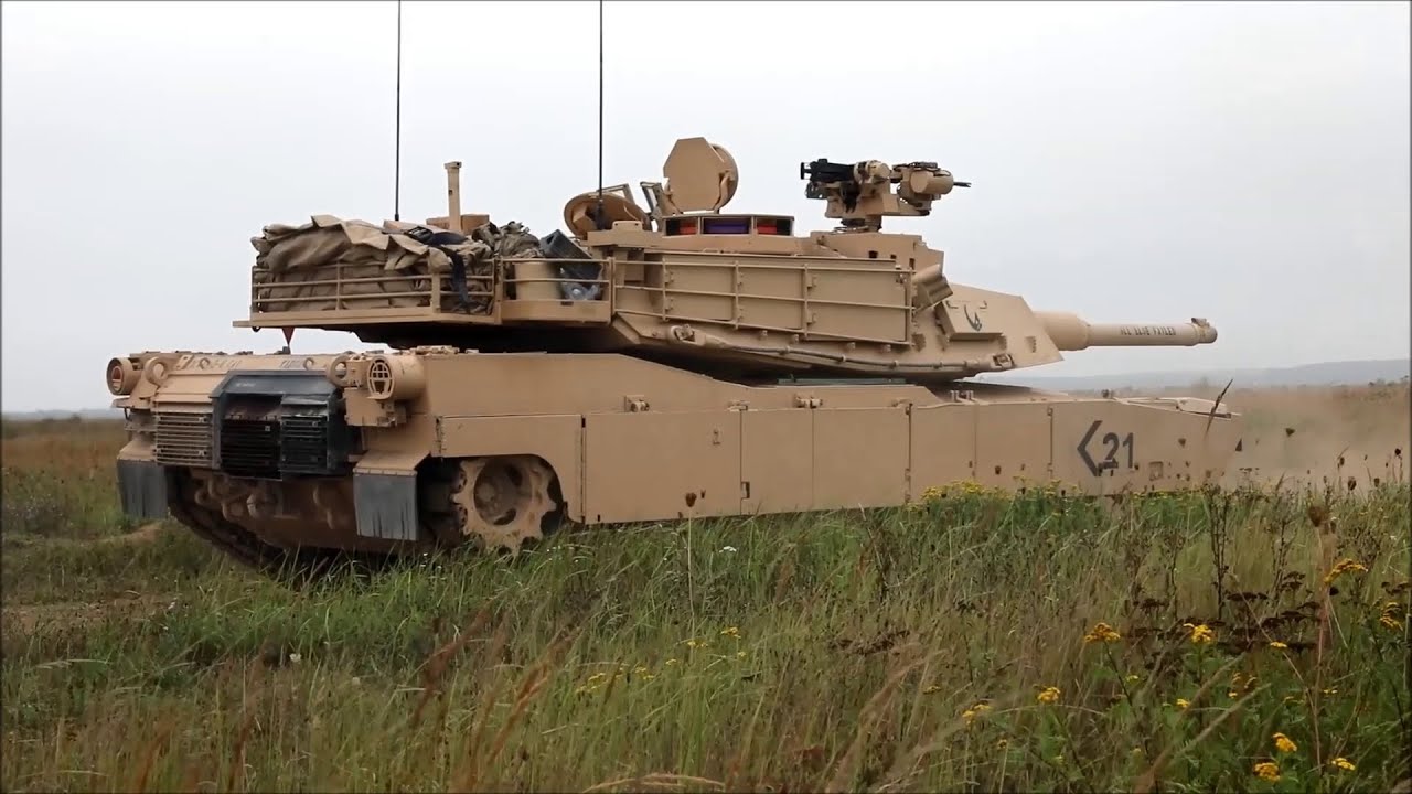 GREYWOLF Test Fires M1A2 SEP V3 Main Battle Tank - YouTube