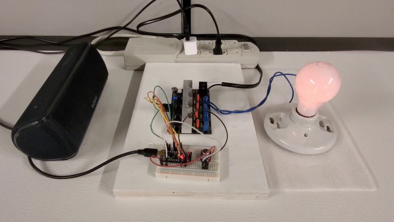 Audio Reactive Light Bulb Demo 2 - YouTube