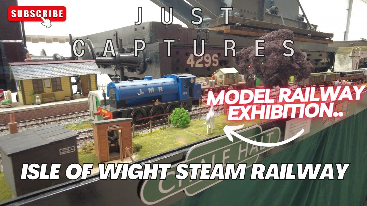 The Isle of Wight Steam Railway Host A Model Railway Exhibition - YouTube