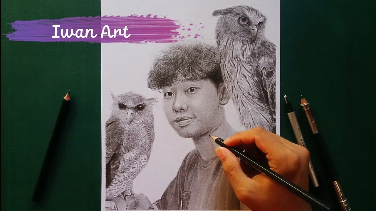 MENGGAMBAR WAJAH SECARA REALIS | Willie Salim - YouTube
