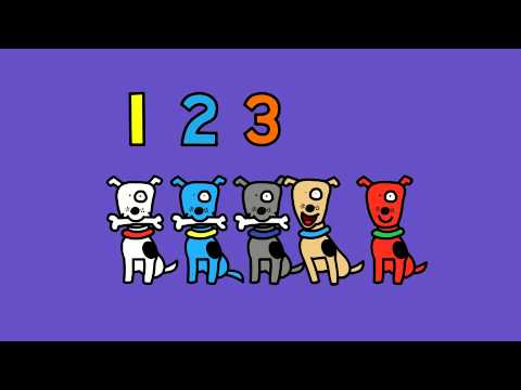 5 Dogs 5 Bones By Todd Parr for Sesame Street - YouTube