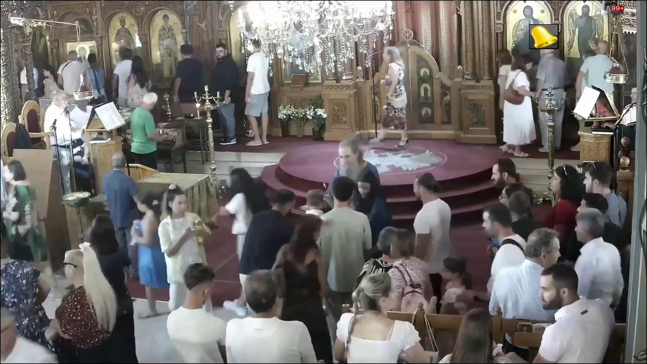 1 5.8.25 - ΘΕΙΑ ΛΕΙΤΟΥΡΓΙΑ ΚΟΙΜΗΣΙΣ ΤΗΣ ΥΠΕΡΑΓΙΑΣ ΘΕΟΤΟΚΟΥ - YouTube